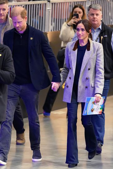 Meghan Markle Wore a Anti–Skinny Jean Denim Trend | Who What Wear