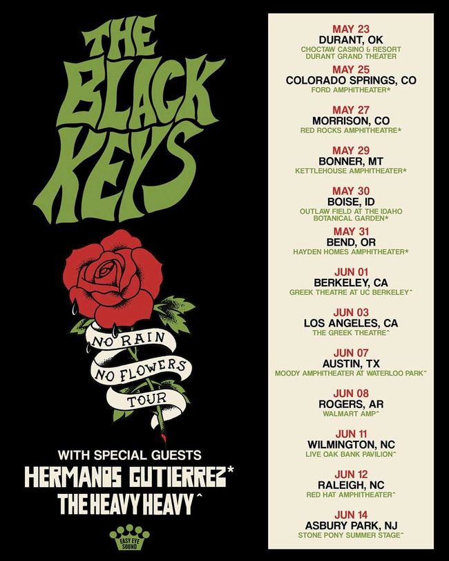 The Black Keys announce No Rain No Flowers US tour | Louder