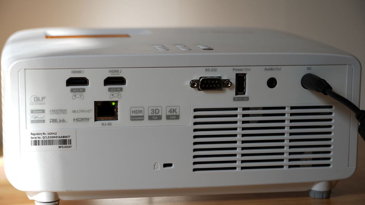 Optoma UHZ66 review: a bright but basic 4K laser projector | TechRadar