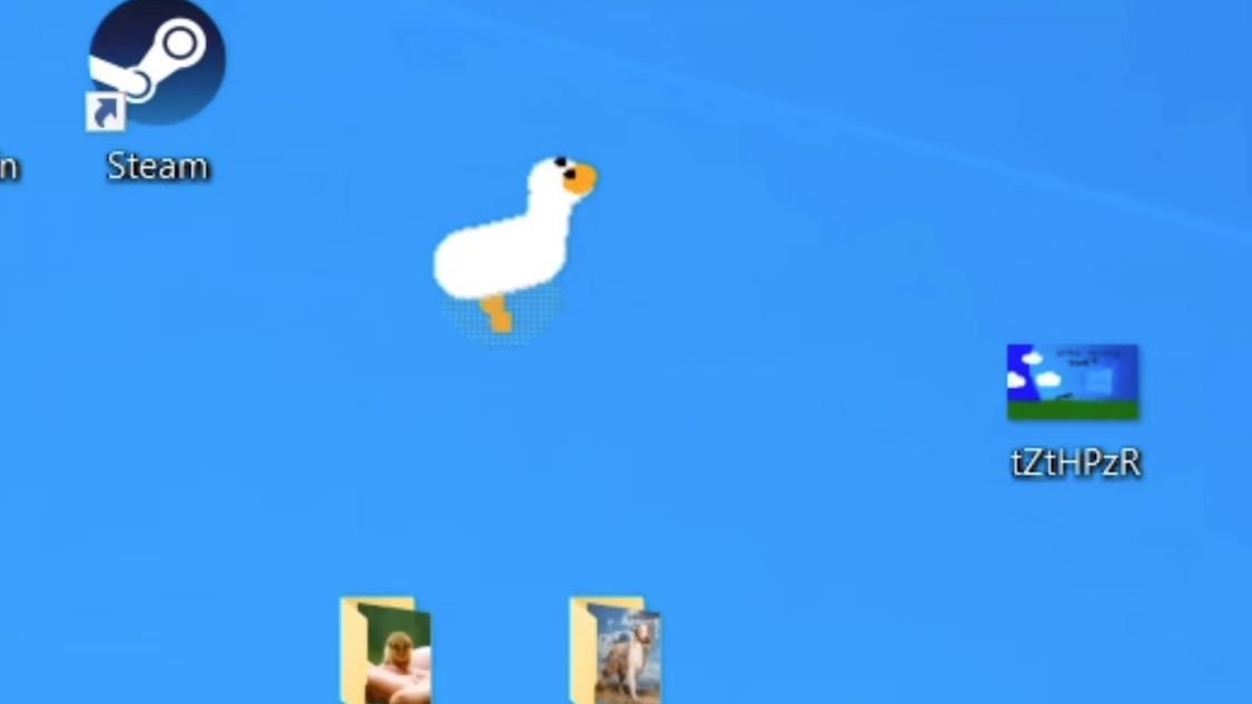The horrible goose can now live on your desktop and steal your cursor ...
