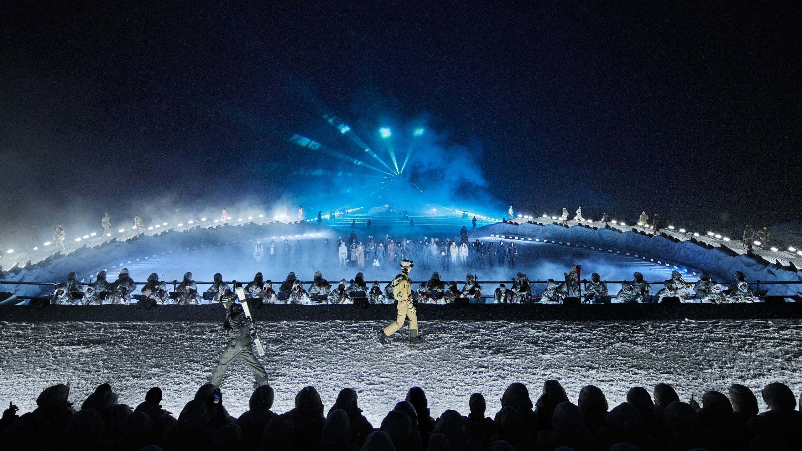 Moncler stages mountain-top runway show in Courchevel | Wallpaper*