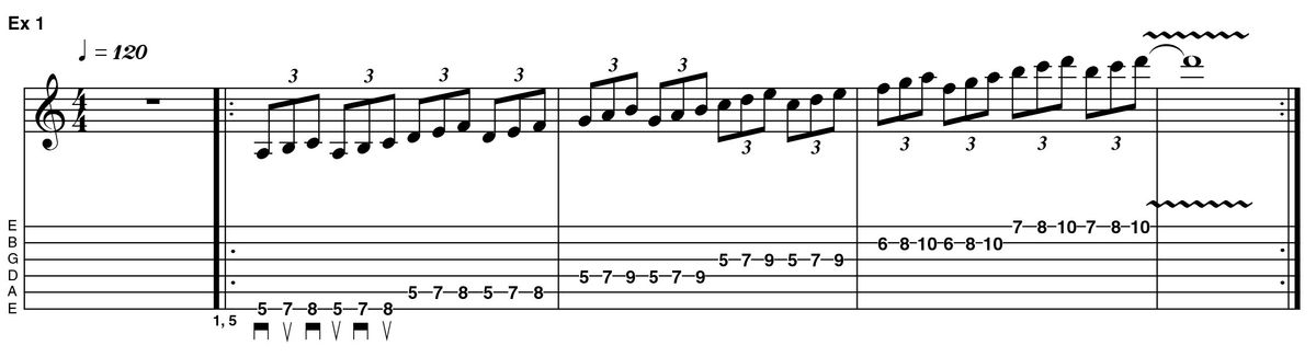 Unlock the guitar neck with these three-note-per-string shapes | MusicRadar