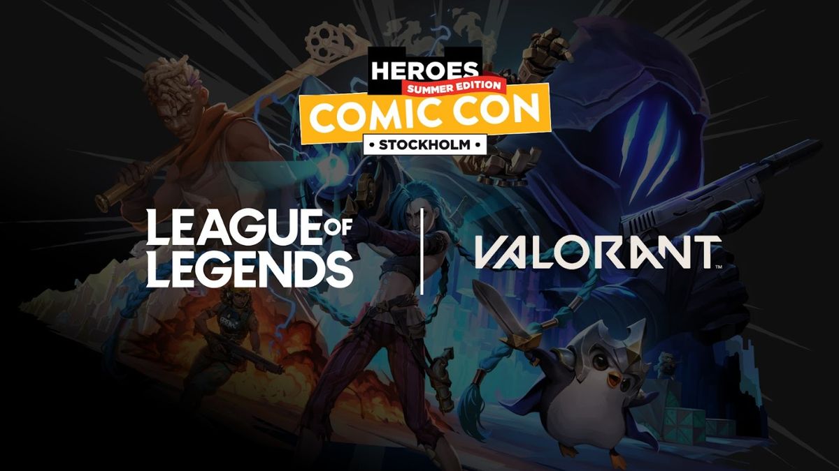 Riot Games gör Comic Con-debut i Stockholm – bjuder på spel, cosplay ...