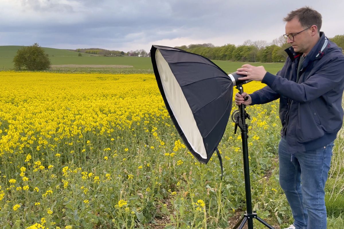 How to take amazing portraits at sunset using natural light and flash ...