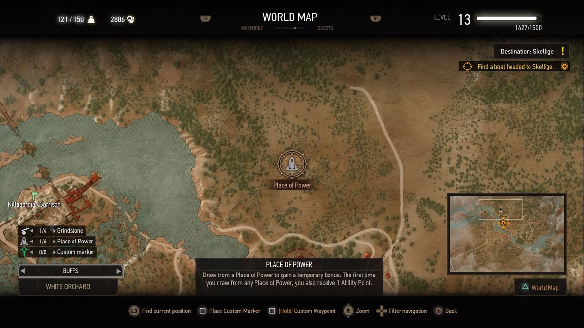The Witcher 3 Places of Power map and locations | GamesRadar+