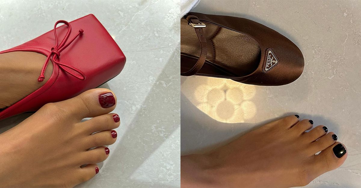 These are The Pedicure Colour Trends That We'll All Be Wearing in 2024 ...