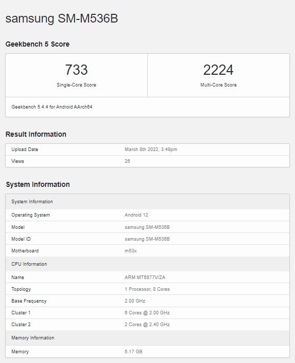 Samsung Galaxy M53 could run on a MediaTek Dimensity chipset | TechRadar