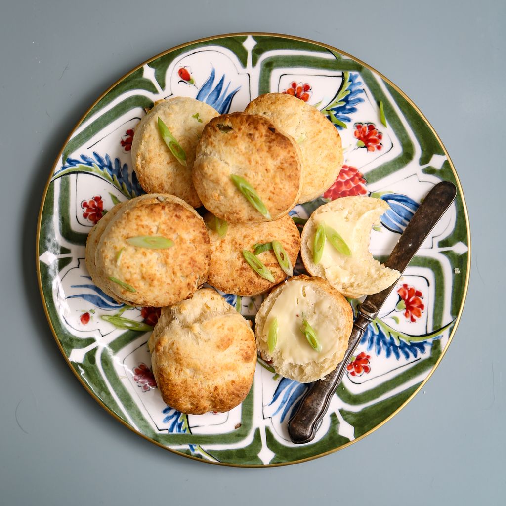 Recipe: Spring-onion and cheese scones for those who prefer savoury to ...
