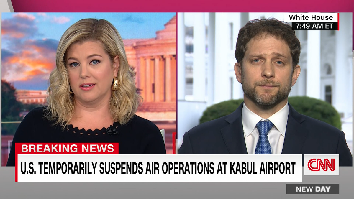 'Where is the president?': CNN host presses White House official on ...