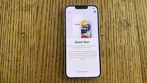 How to set up your iPhone 13 using Quick Start | Tom's Guide