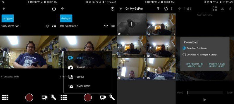 Using a GoPro with Android | Android Central