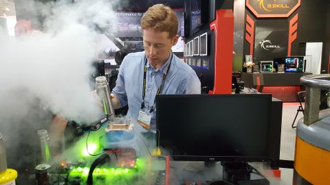 Overclocking a CPU to 7 GHz with the science of liquid nitrogen | PC Gamer