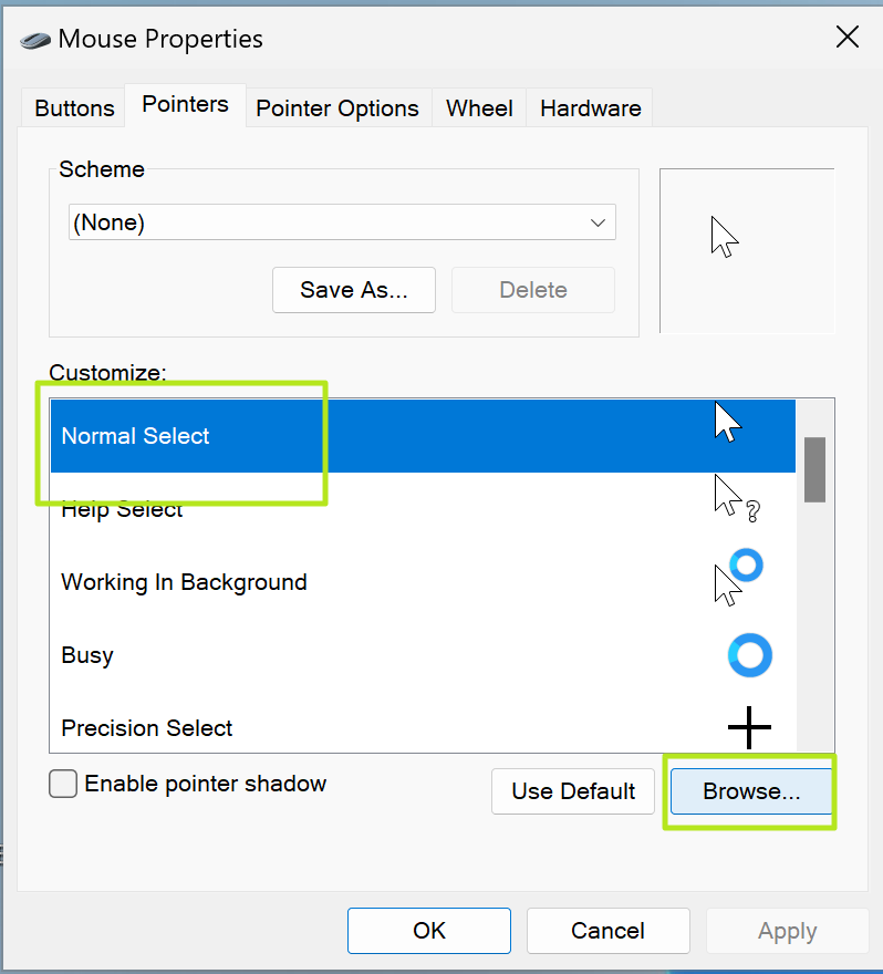 How to change your mouse pointer and cursor in Windows 11 or 10 | Tom's ...
