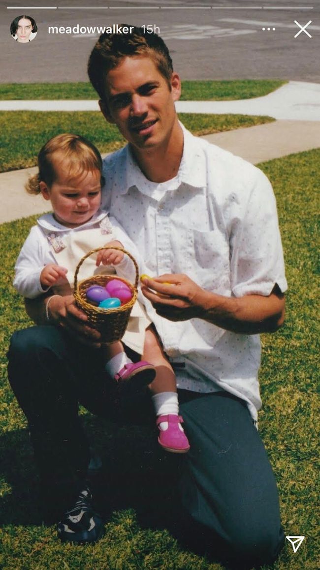 Meadow Walker Shares Sweet Throwback With Dad Paul Walker On Easter ...