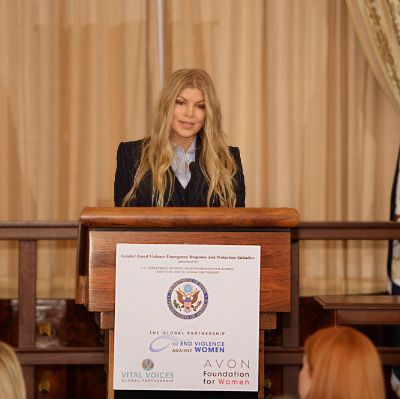 Fergie Joins the Fight to End Violence Against Women - Global ...