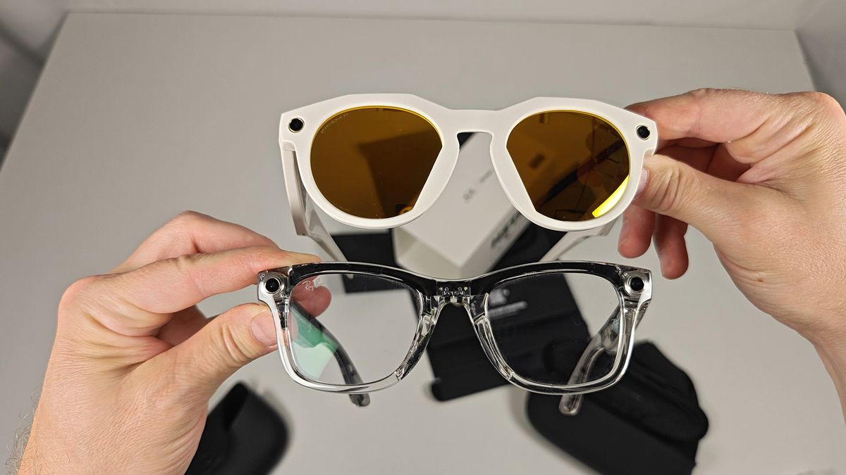 Oakley Meta HSTN glasses vs. Ray-Ban Meta Smart Glasses: More than ...