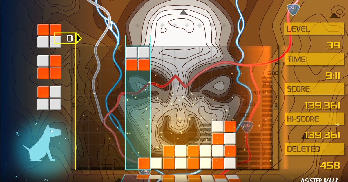 Lumines Remastered out now, offers improved visuals and extra game mode ...