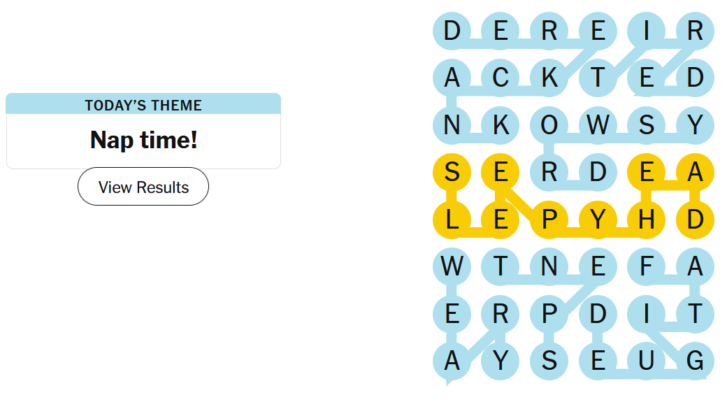 Today's NYT Strands hints and answer — solutions to game #494, July 10 ...