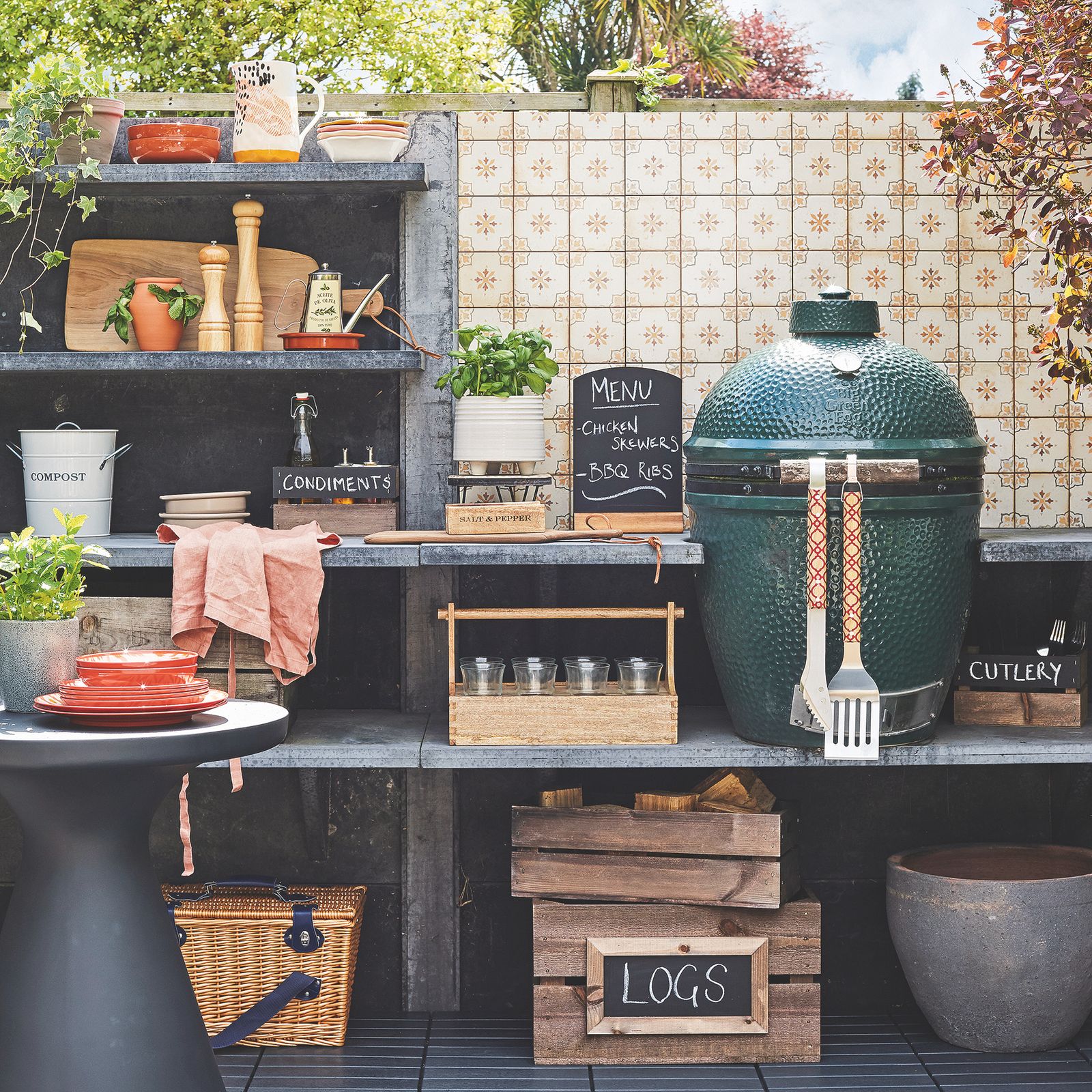 10 small outdoor kitchen ideas that will work in the tiniest of spaces ...