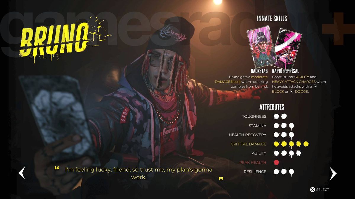 Dead Island 2 characters, stats, and skills explained | GamesRadar+