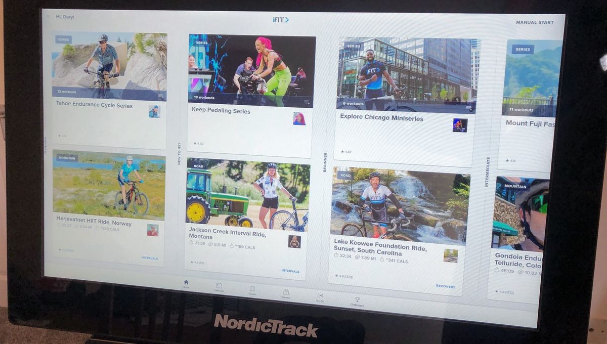 iFit NordicTrack S22i Studio Cycle review | TechRadar