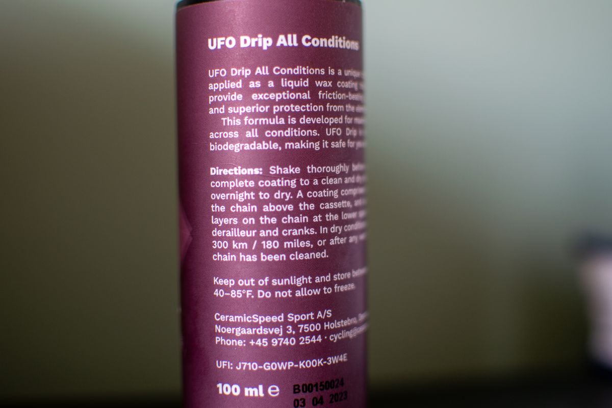 CeramicSpeed UFO Drip All Conditions review: One of the best drip lubes ...