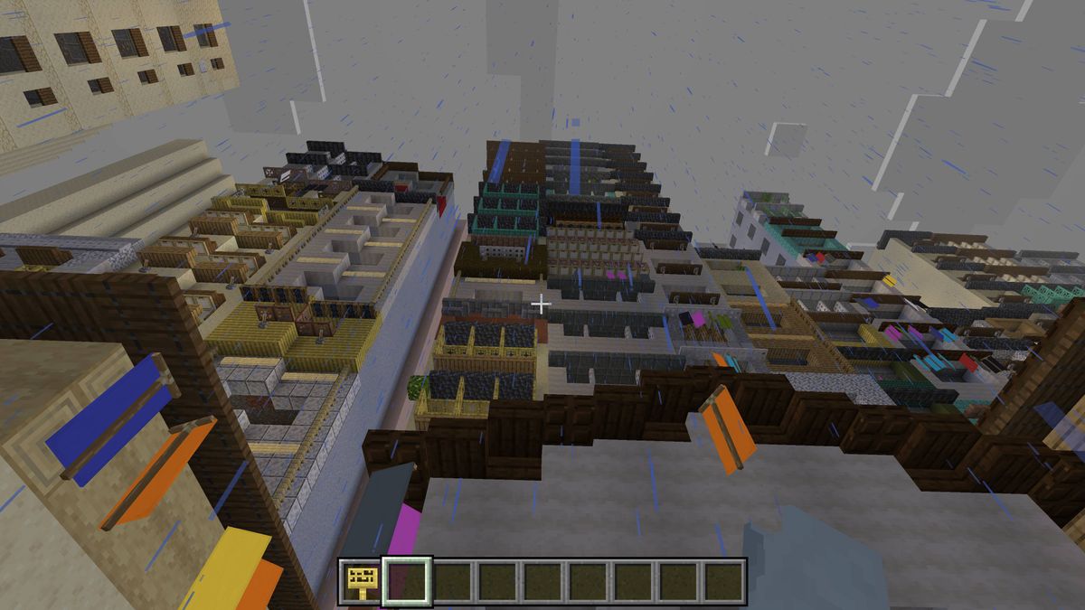 This Minecraft map that recreates one of history's most notorious slums ...