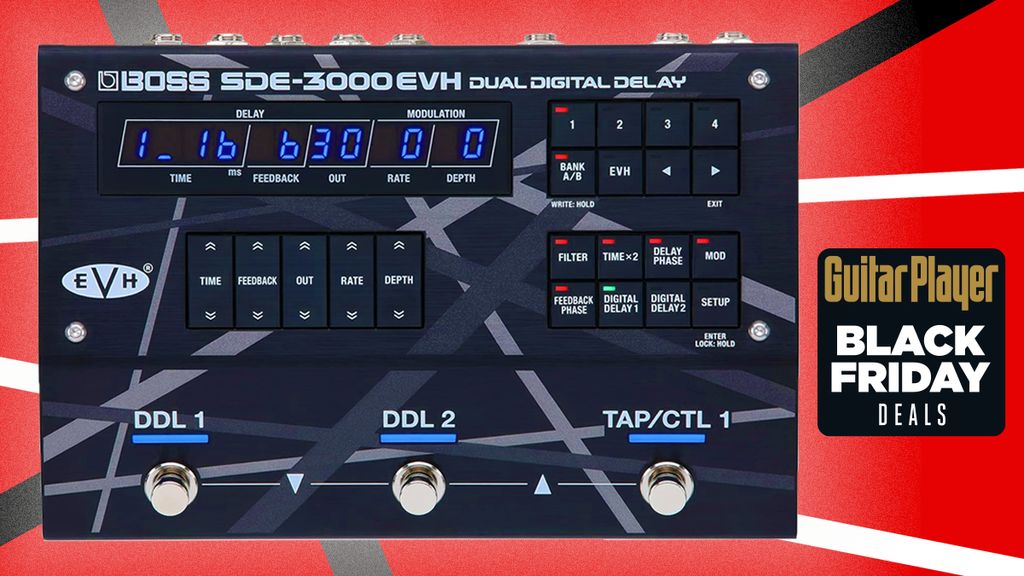 Get 24% off the pedal version of Eddie Van Halen's live rig | GuitarPlayer