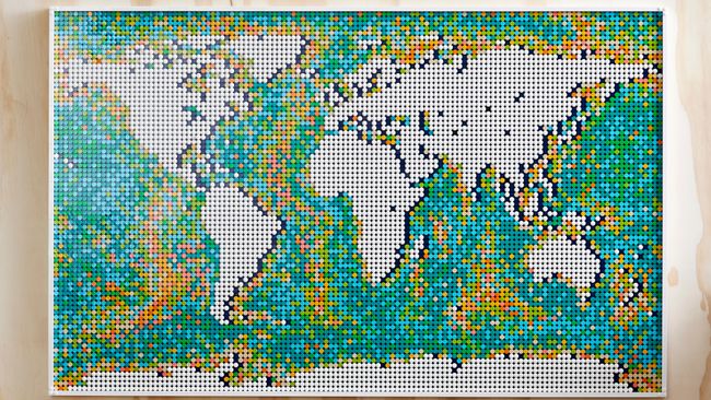 The biggest Lego set ever made is this gigantic world map | TechRadar