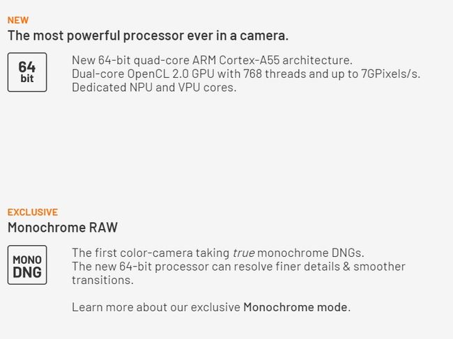 This is the world's first 64-bit camera – but that may not mean what ...