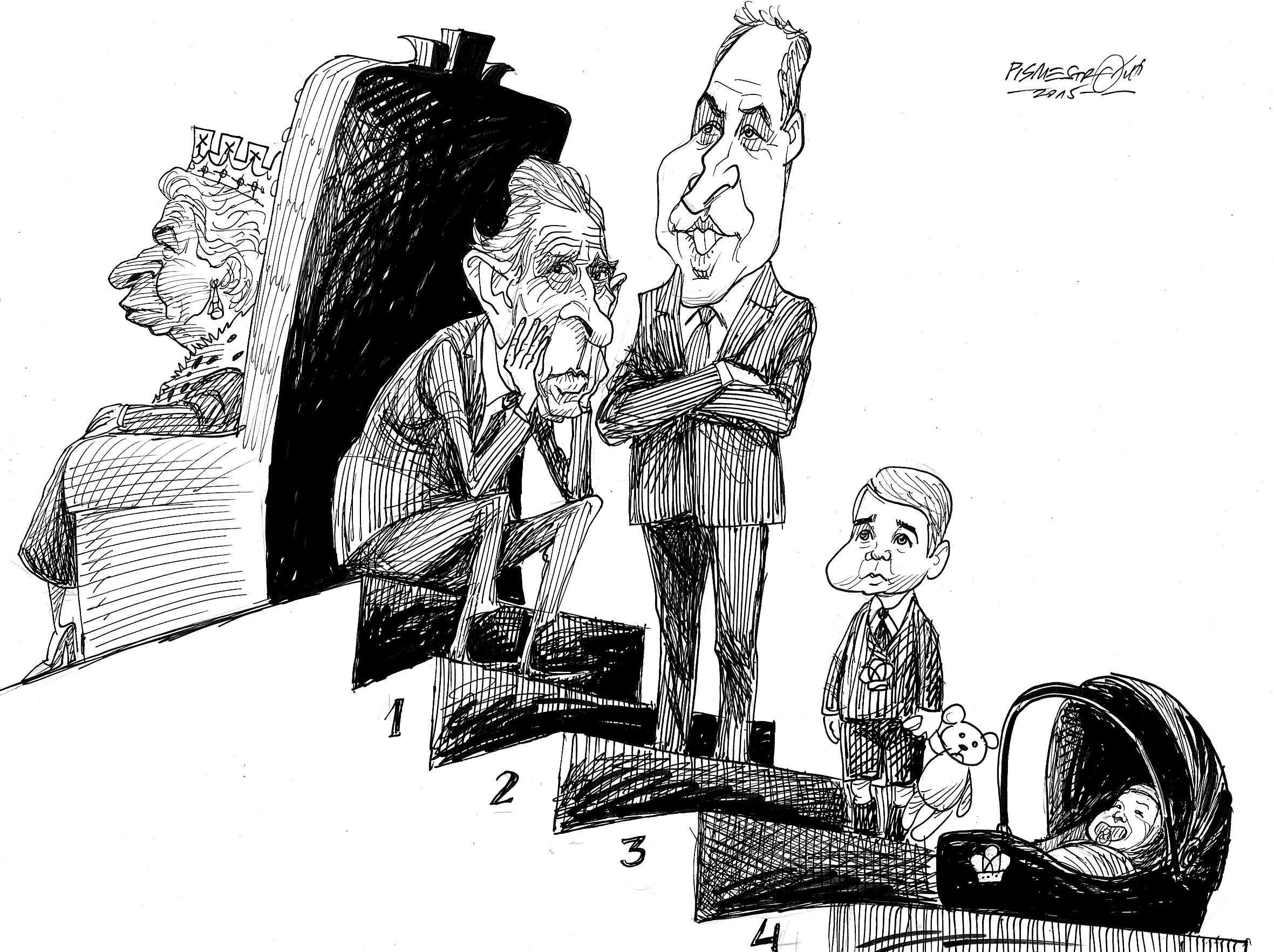 Editorial cartoon world royal baby Charlotte | The Week