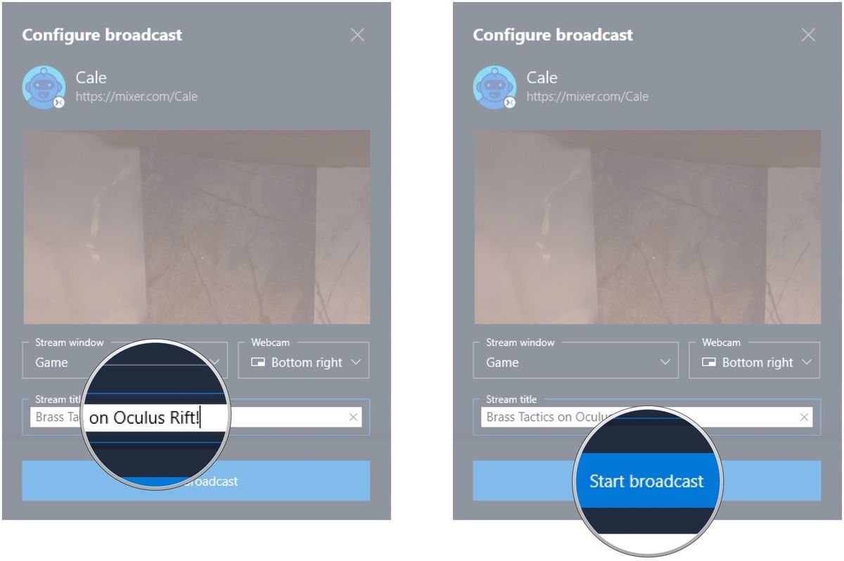 How to stream Oculus Rift on Twitch and Mixer | Windows Central