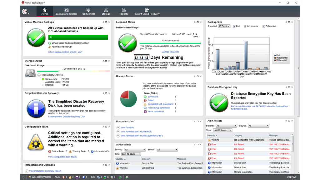 Veritas Backup Exec 22 review: Stellar protection | ITPro