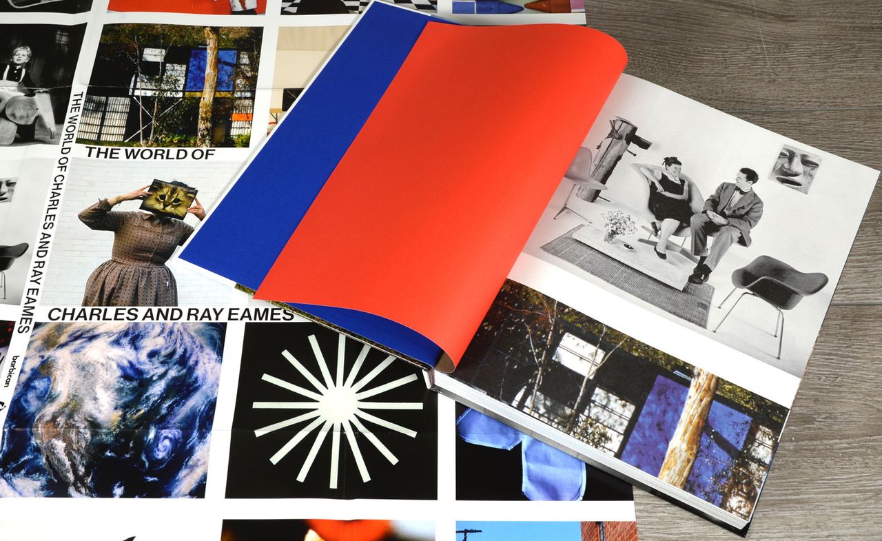 The World of Charles and Ray Eames in a book accompanying the ...