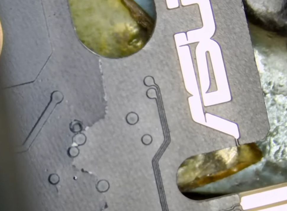 Today's heavy GPUs continue to be plagued with cracking around PCIe ...