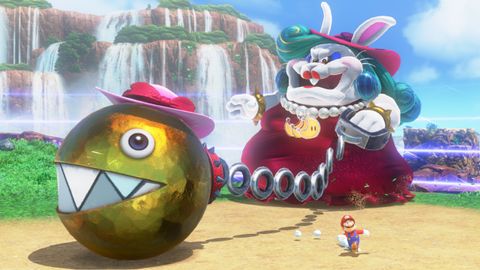 Super Mario Odyssey is the first Mario game to put characters at its ...