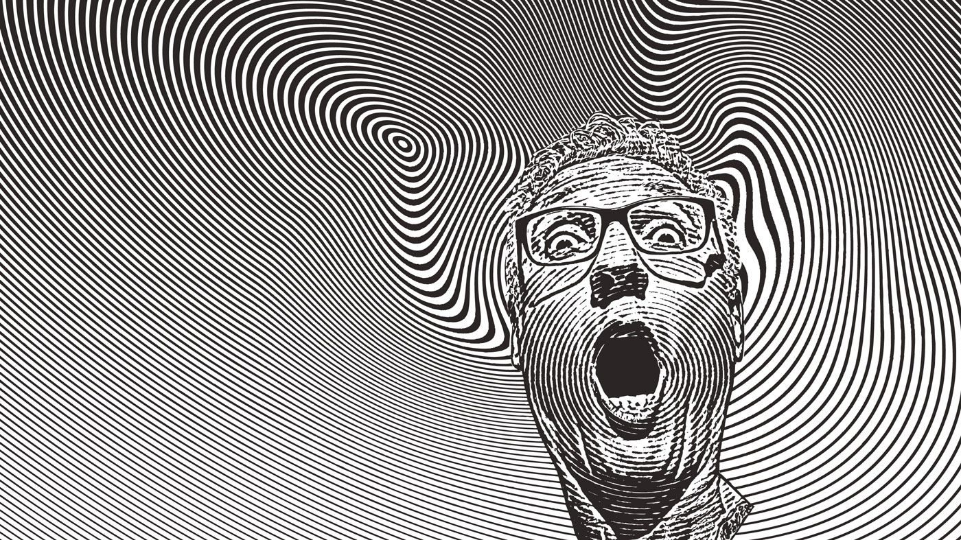 This head-spinning optical illusion is causing mayhem online | Creative ...