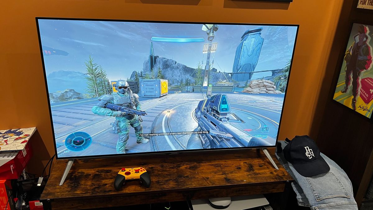 I finally bought the massive 4K OLED gaming monitor I’ve been fiending ...