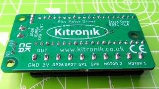 Kitronik Pico Motor Driver and Pico Robotics Board Review: R2-P1C0 | Tom's Hardware