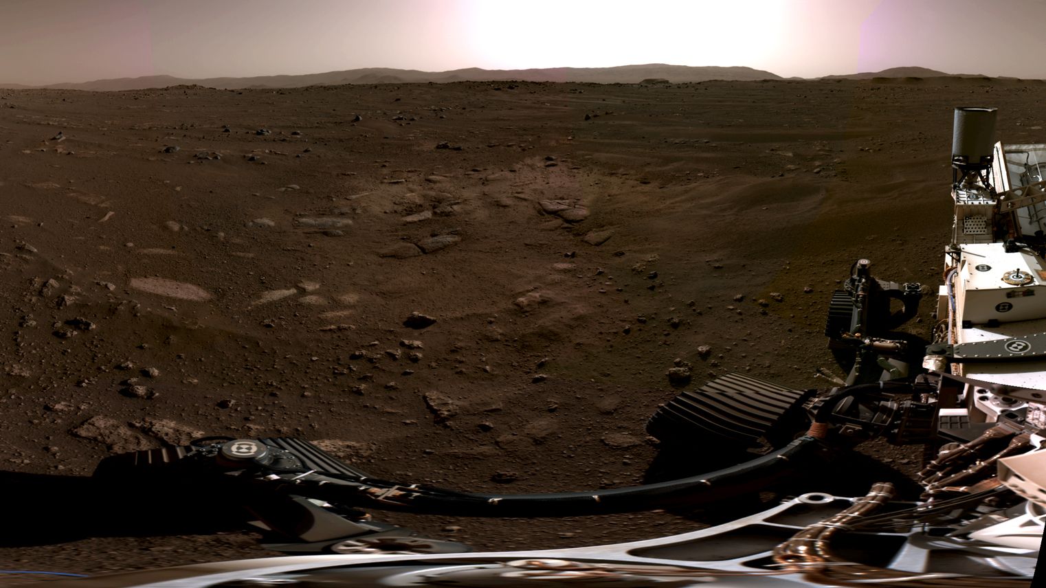 Behold! The 1st panorama of Mars from the Perseverance rover | Space