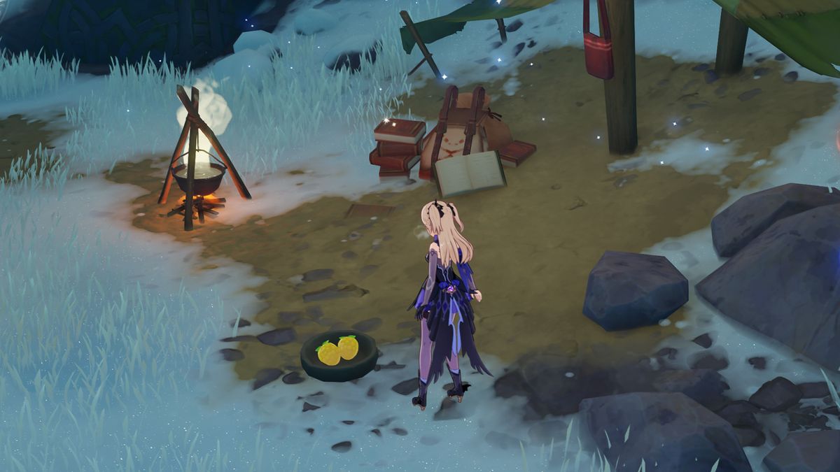 Genshin Impact Lost in the Snow quest and how to feed foxes | GamesRadar+