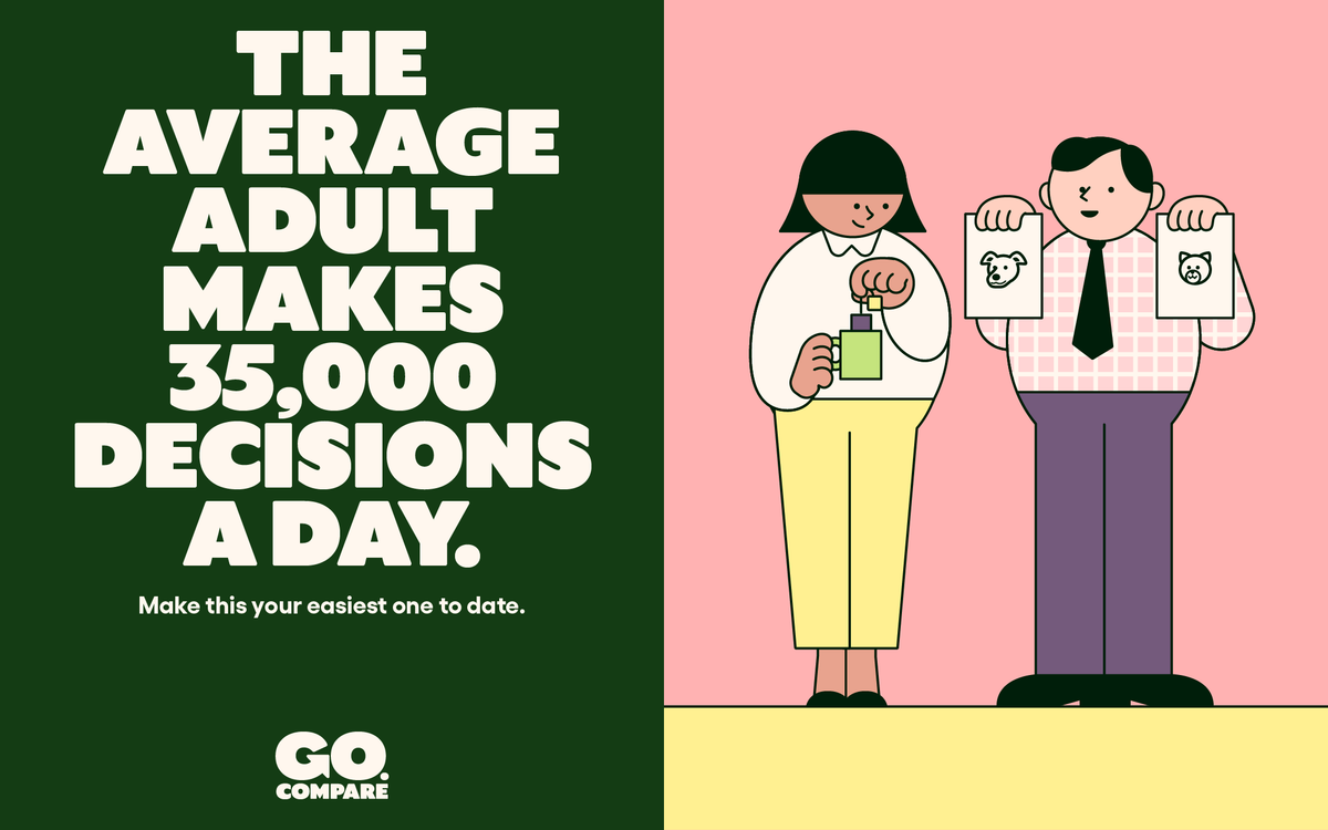 Iconic Go.Compare mascot gets a playful rebrand | Creative Bloq