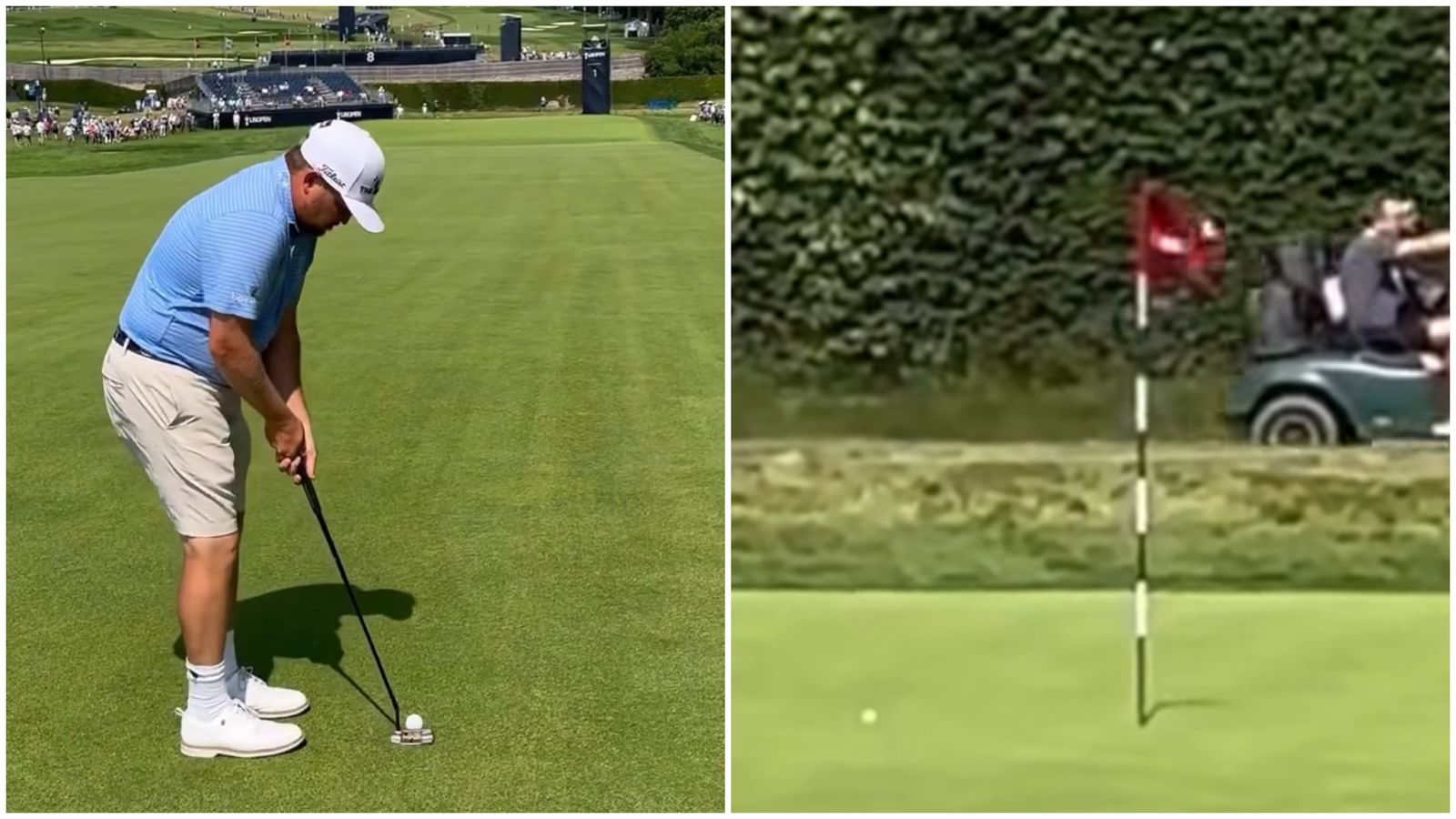 Watch Zac Blair Hit Stunning 120 Yard Putt In US Open Practice | Golf ...