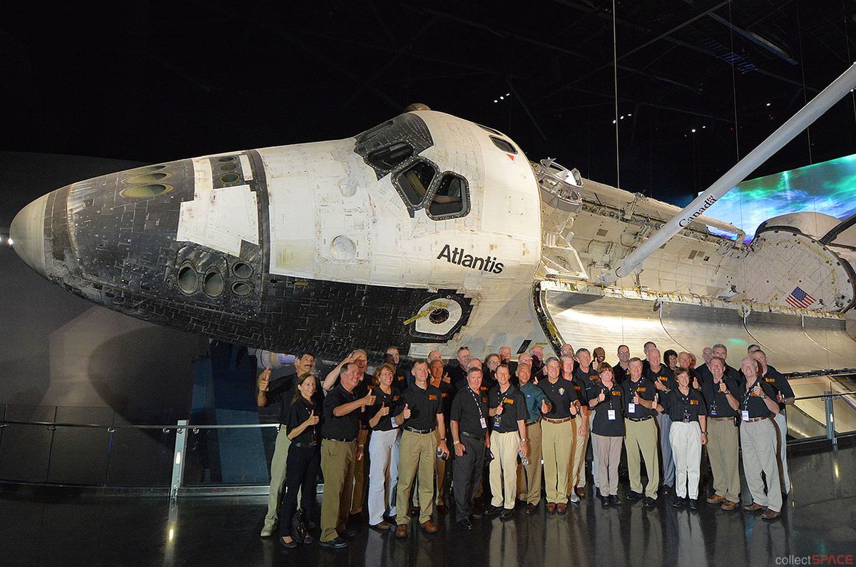 Space Shuttle Atlantis Exhibit Launches at NASA Kennedy Space Center ...
