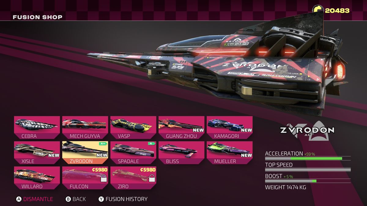 Fast Fusion review: "Futuristic racing from the same mold as Wipeout and F-Zero shines on Switch ...