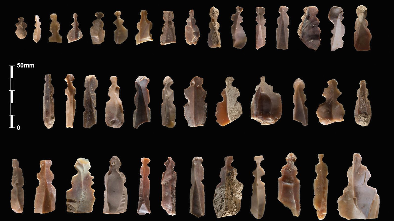 Lumpy flint figurines may be some of the earliest depictions of real ...
