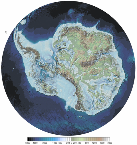 Scientists create new map showing ice-free Antarctica in more detail ...