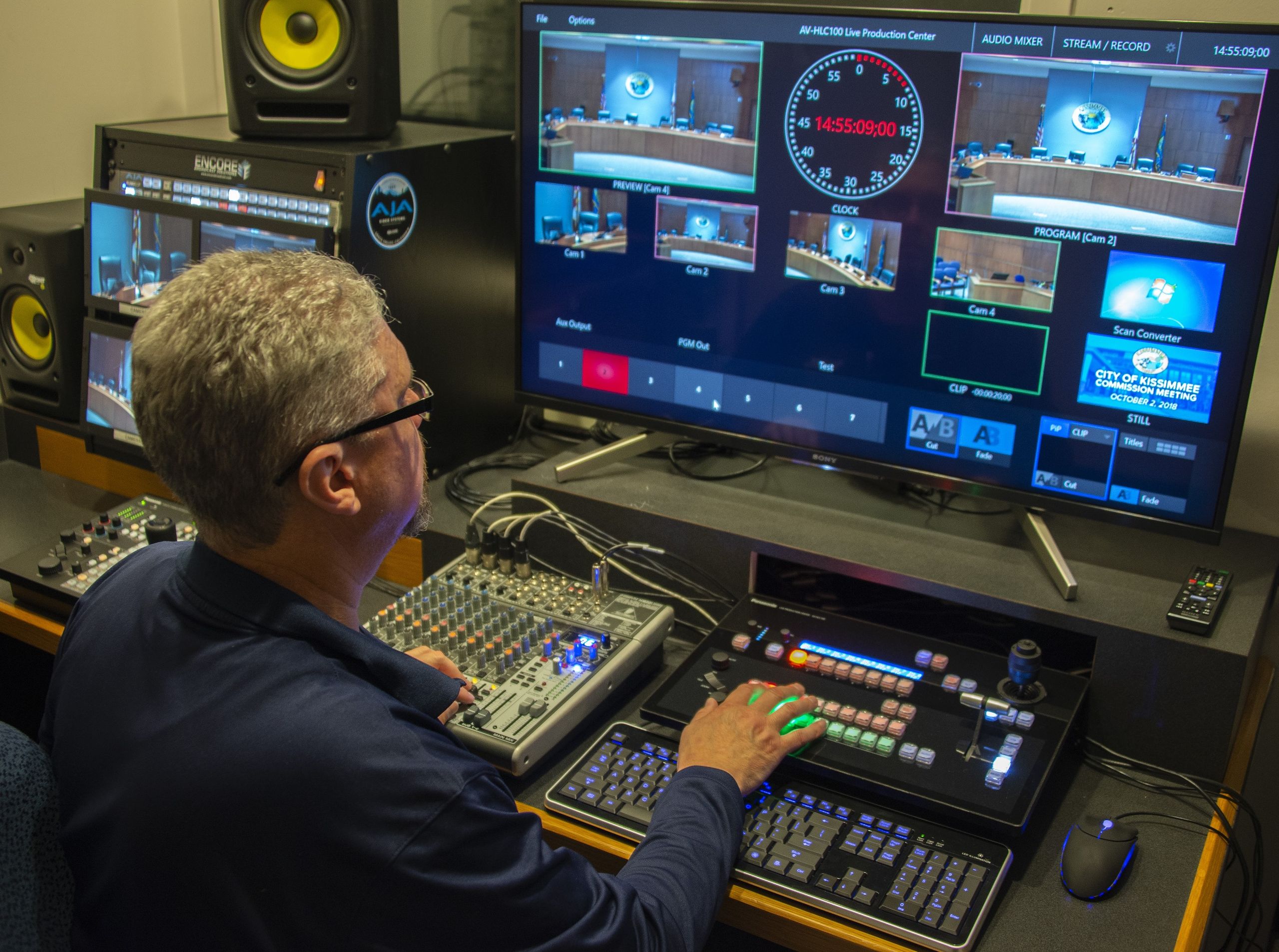 City of Kissimmee Uses Panasonic AV-HLC100 Stream Studio for NDI ...