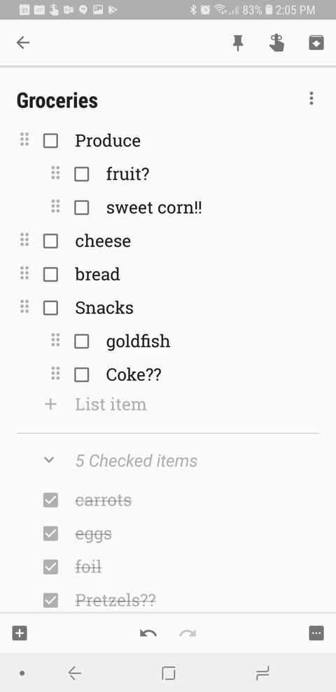 How to use subtasks in Google Keep | Android Central