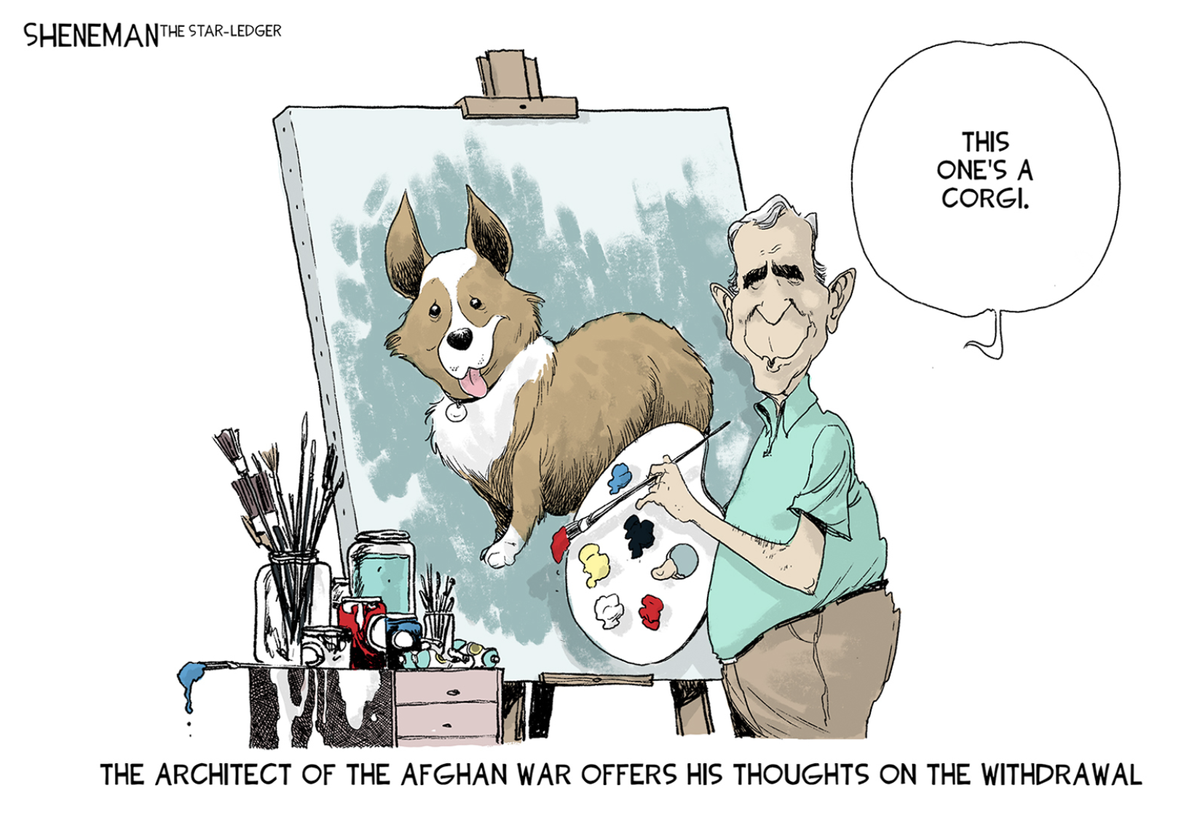 bush paints | The Week